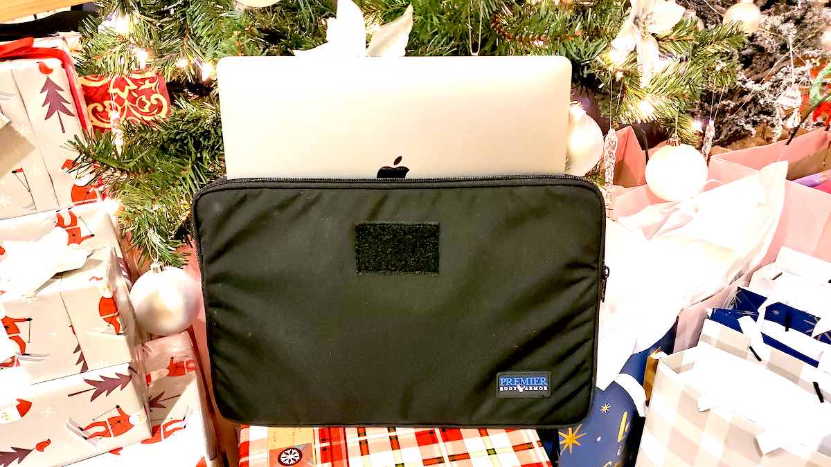 World's 1st Bulletproof Laptop Case - Backpack Armor